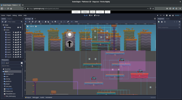 Godot Engine 4 0 s Editor Will Run In Your Web Browser CG Channel