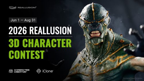 Reallusion’s 3D character contest is back for 2026: $45,000 in prizes ...