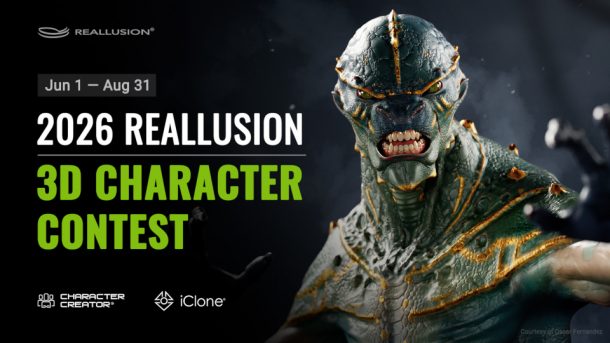 Reallusion’s 3D character contest is back for 2026: $45,000 in prizes ...