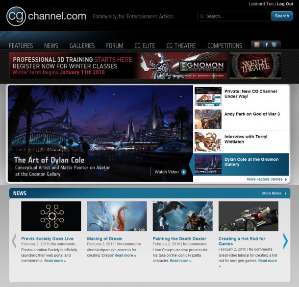 New CG Channel Under Way! | CG Channel