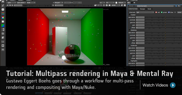 tutorial-multipass-rendering-maya-mental-ray | CG Channel