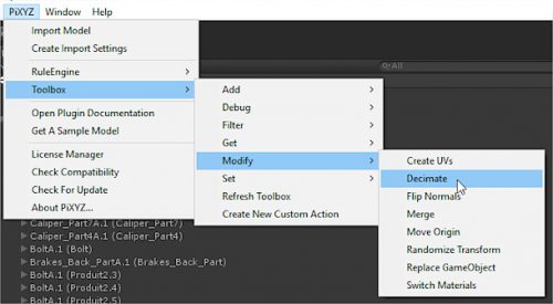 New PiXYZ Software tools get CAD data into Unity, UE4 | CG Channel
