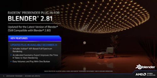 Radeon ProRender for Blender gets ‘full spectrum rendering’ | CG Channel
