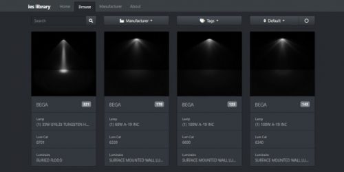 Download over 90,000 free IES lighting files from IES Library | CG Channel