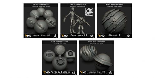 Get five new free ZBrush brush sets from XMD Source | CG Channel