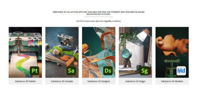 All of the Substance 3D tools are now free to students | CG Channel