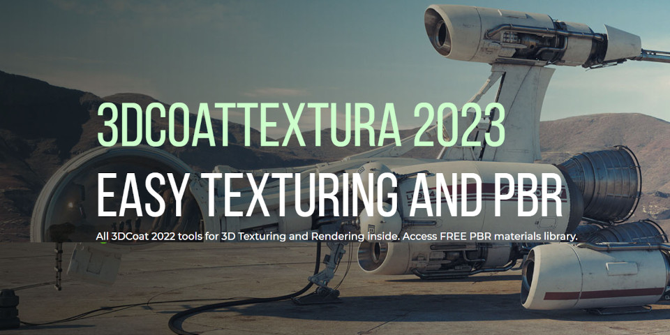 Pilgway releases 3DCoatTextura 2023 | CG Channel