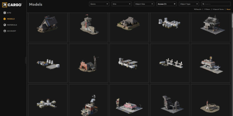 Free tool: KitBash3D’s Cargo | CG Channel