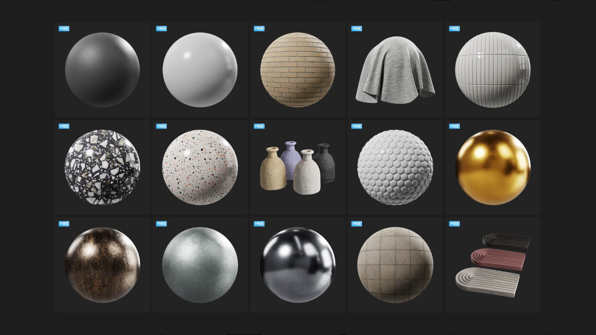Get Poliigon’s 100+ free 3D models, textures and HDRIs | CG Channel