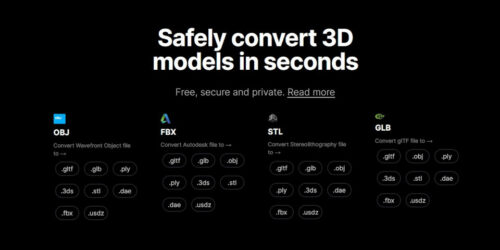 Convert 3D files for free in your browser with Convert 3D | CG Channel