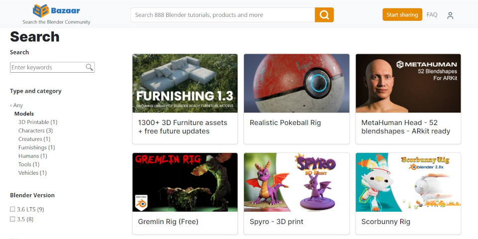 Find free Blender resources and tutorials at BlenderNation Bazaar | CG Channel