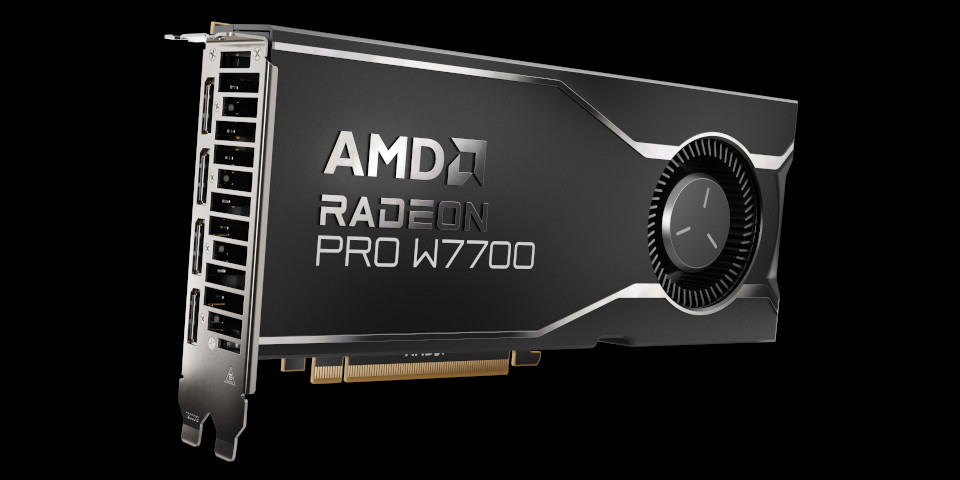 AMD launches Radeon Pro W7700 | CG Channel