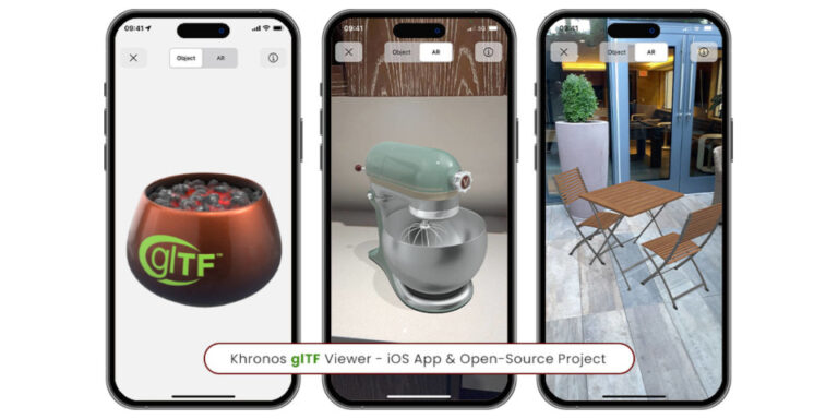 Get Khronos Group’s open-source iOS app for viewing glTF files | CG Channel