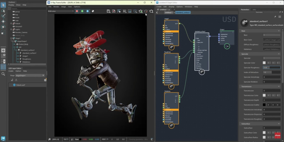 Chaos releases V-Ray 6 for Maya Update 2 | CG Channel