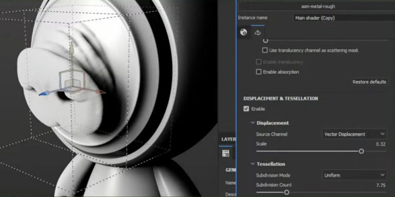 Sneak peek: Vector Displacement Maps in Substance 3D Painter | CG Channel