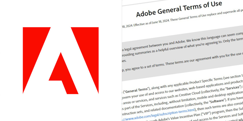 Adobe updates its Terms of Use following artist backlash | CG Channel