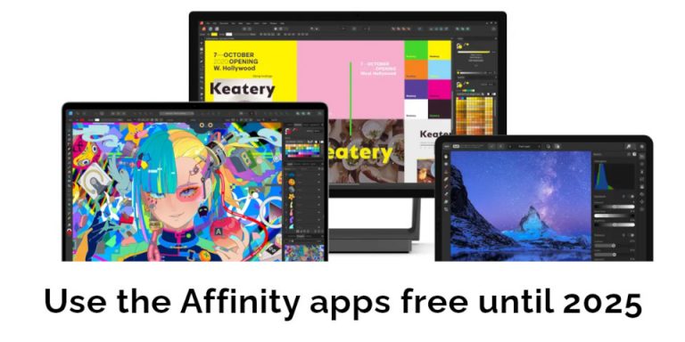 Use Affinity Photo for free until 2025 | CG Channel