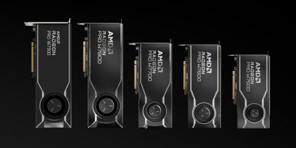 Group test: AMD Radeon Pro W7000 Series workstation GPUs | CG Channel