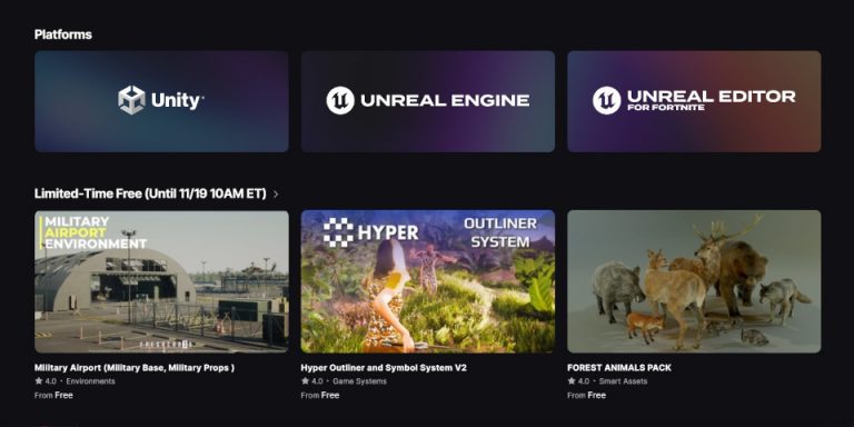 Epic Games to share new free assets on Fab every two weeks | CG Channel