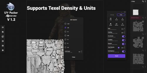 Free UV packing tool Packer-IO 1.3 now integrates directly in Blender ...