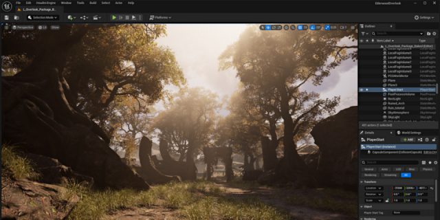 Download custom Houdini tools from SideFX’s Project Elderwood | CG Channel