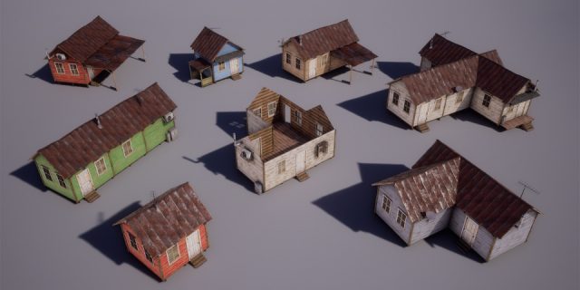 Get 150+ modular assets to create wooden cabins in Unreal Engine | CG ...