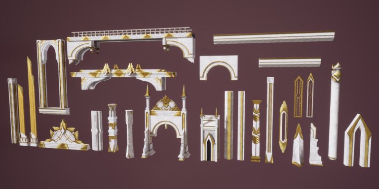 Download a free 3D castle model in FBX format | CG Channel